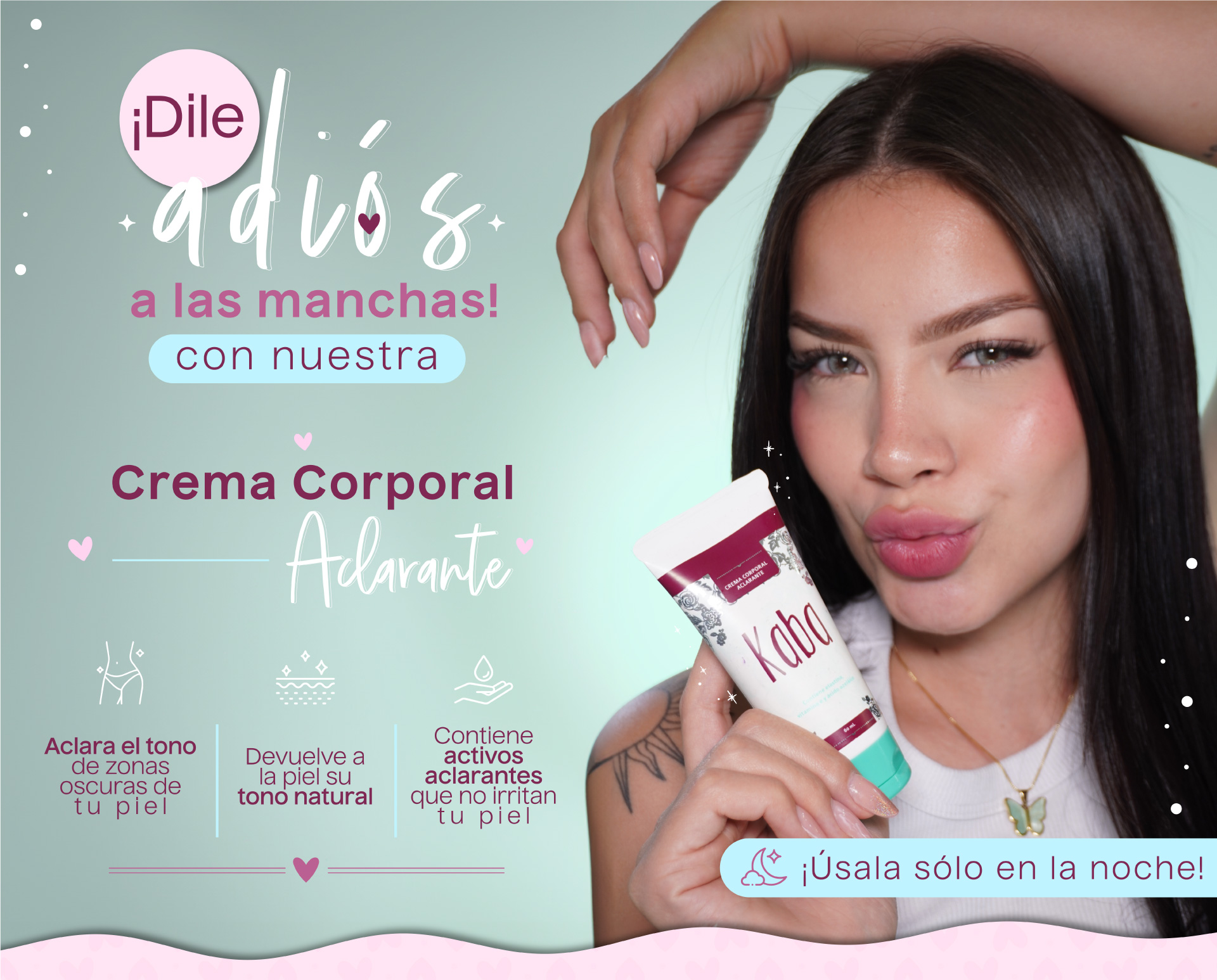 Crema Corporal Aclarante Kaba